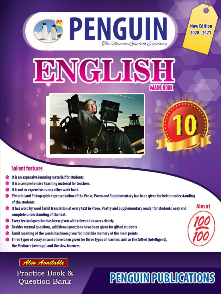 10th English Guide - Unit 1 and 2 by Penguin Publication | PDF ...