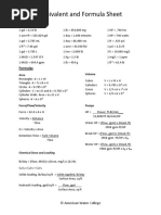 Wastewater Math Formulas | PDF | Environmental Engineering ...