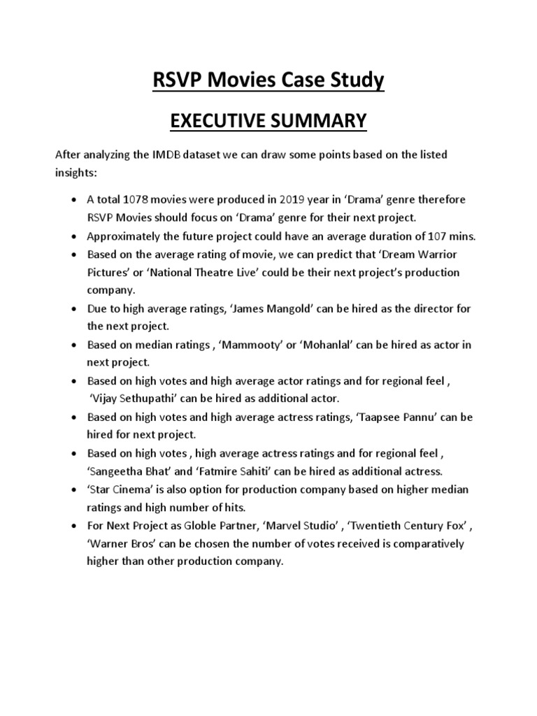 Executive Summary | PDF