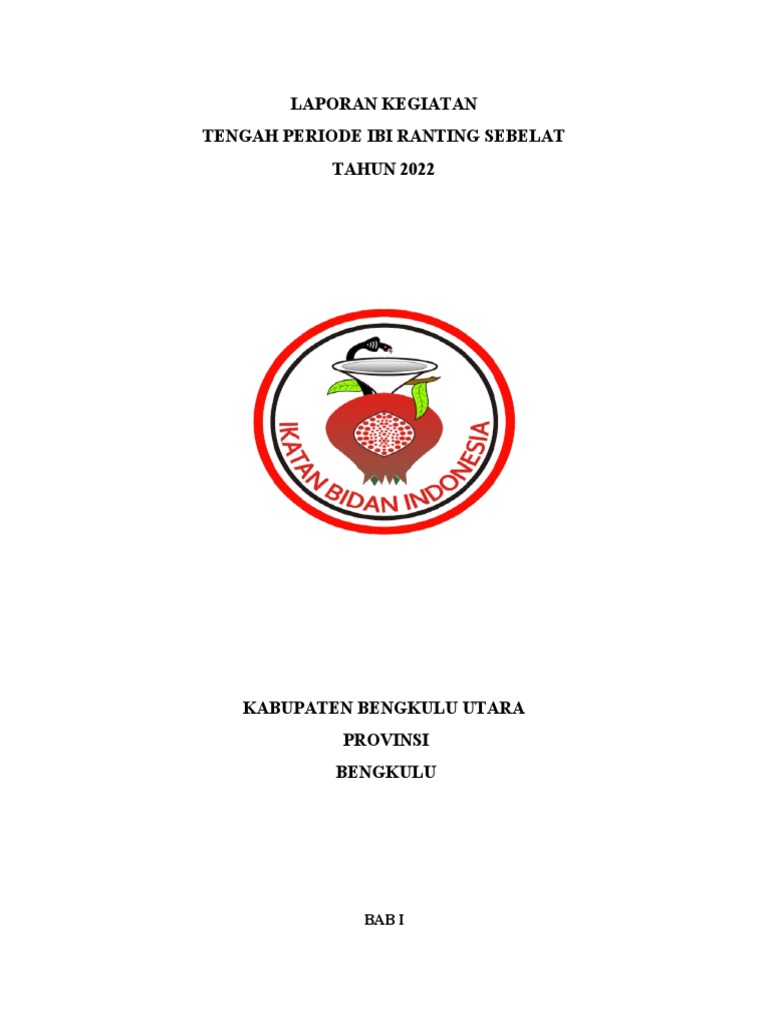 Laporan Kegiatan Ibi Ranting Sbelat 2022 Fixs | PDF