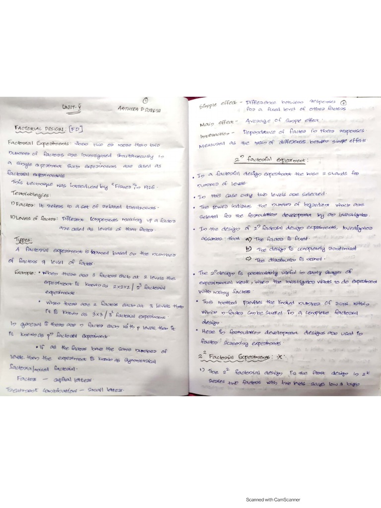 Biostatistics 5th Unit | PDF