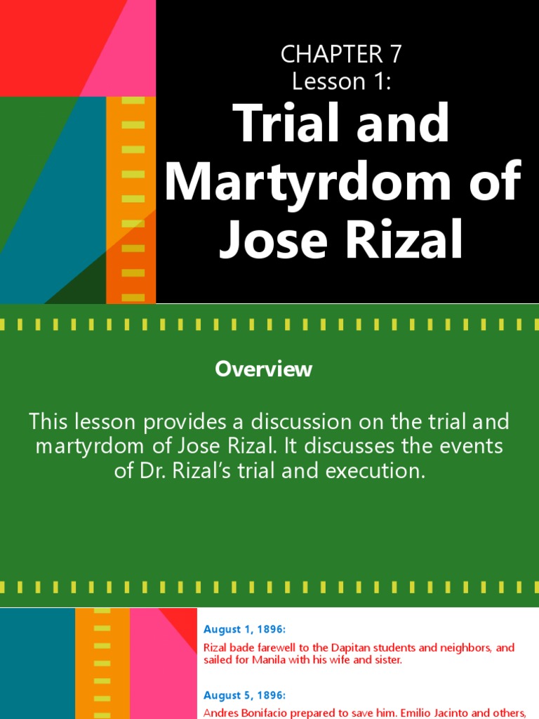 Trial and Martyrdom of Jose Rizal | PDF | Philippines