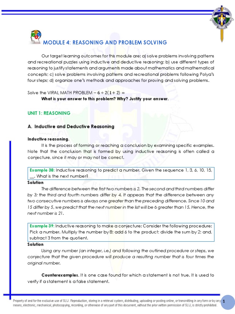 ??MODULE 4 ? | PDF | Argument | Logic