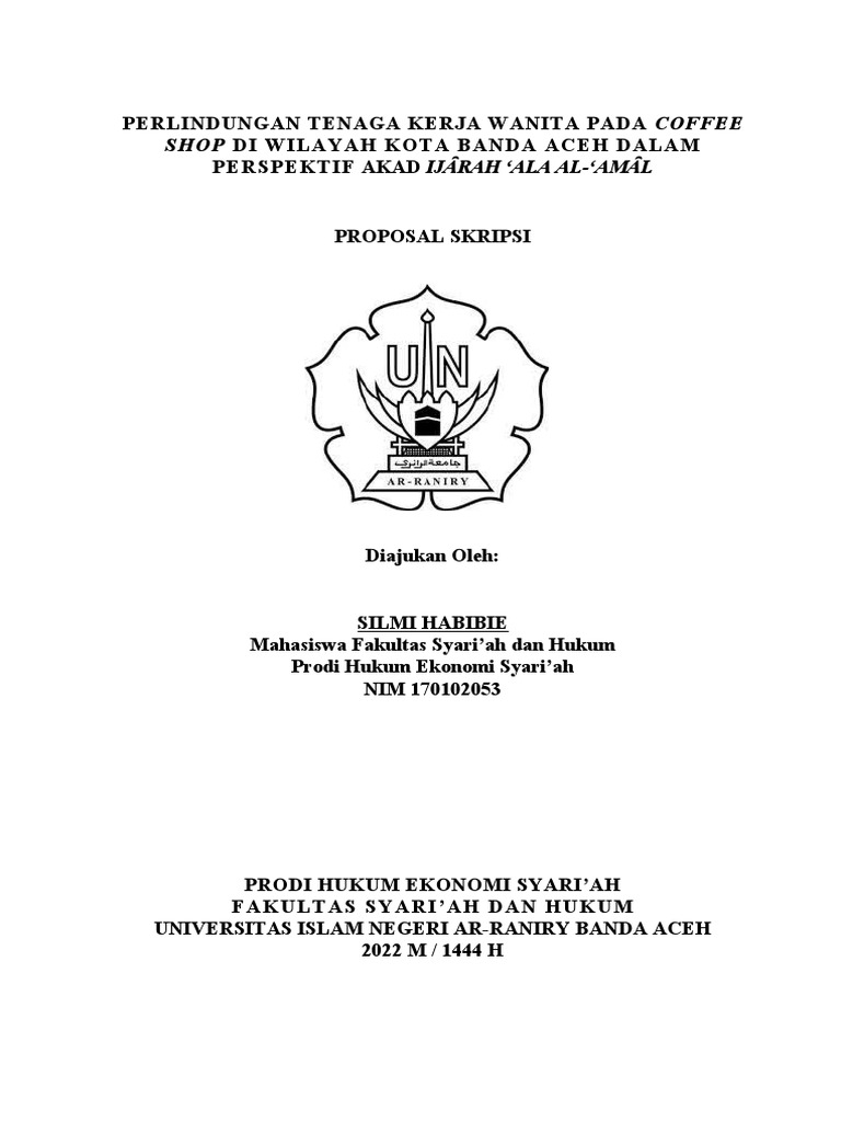 Revisi Proposal | PDF