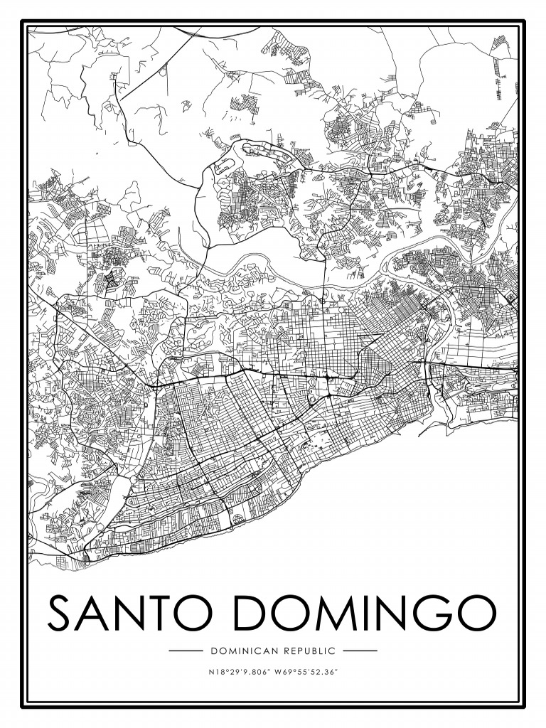 Santo Domingo City Map | PDF