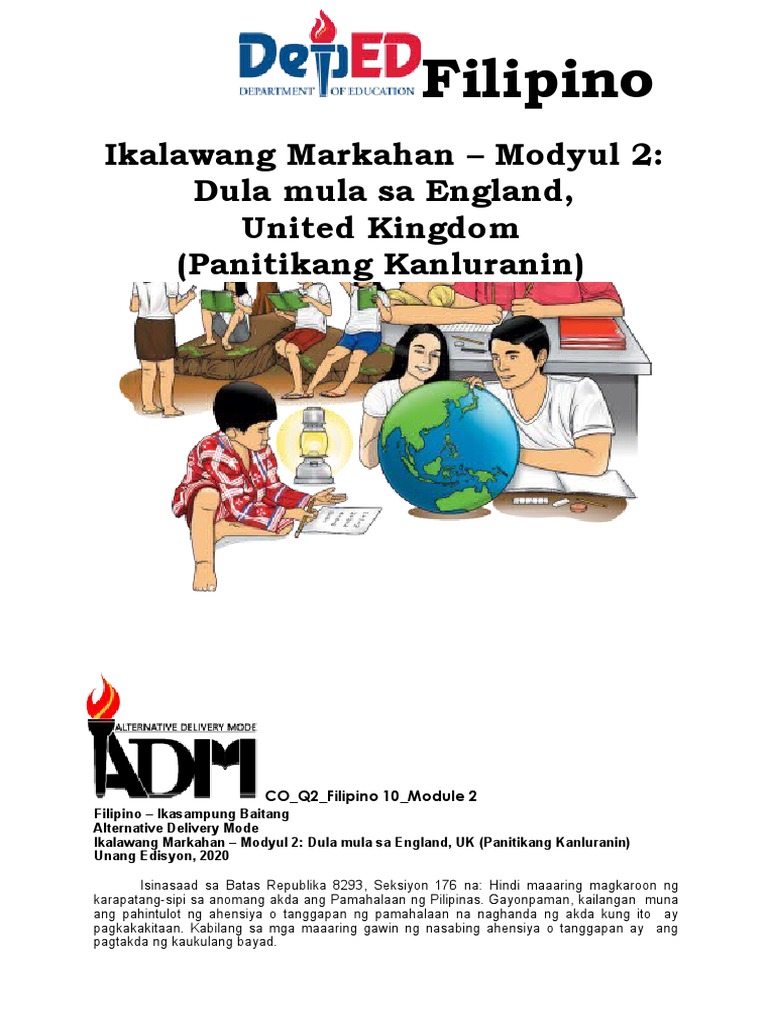 Filipino10 Q2 Mod2 | PDF Filipino10 Q2 Mod2 | PDF