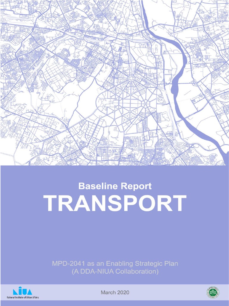 Baseline Transport 160721 | PDF | Public Transport | Transport