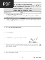 Grade 10 Maths 3rd Term Test Papers | PDF