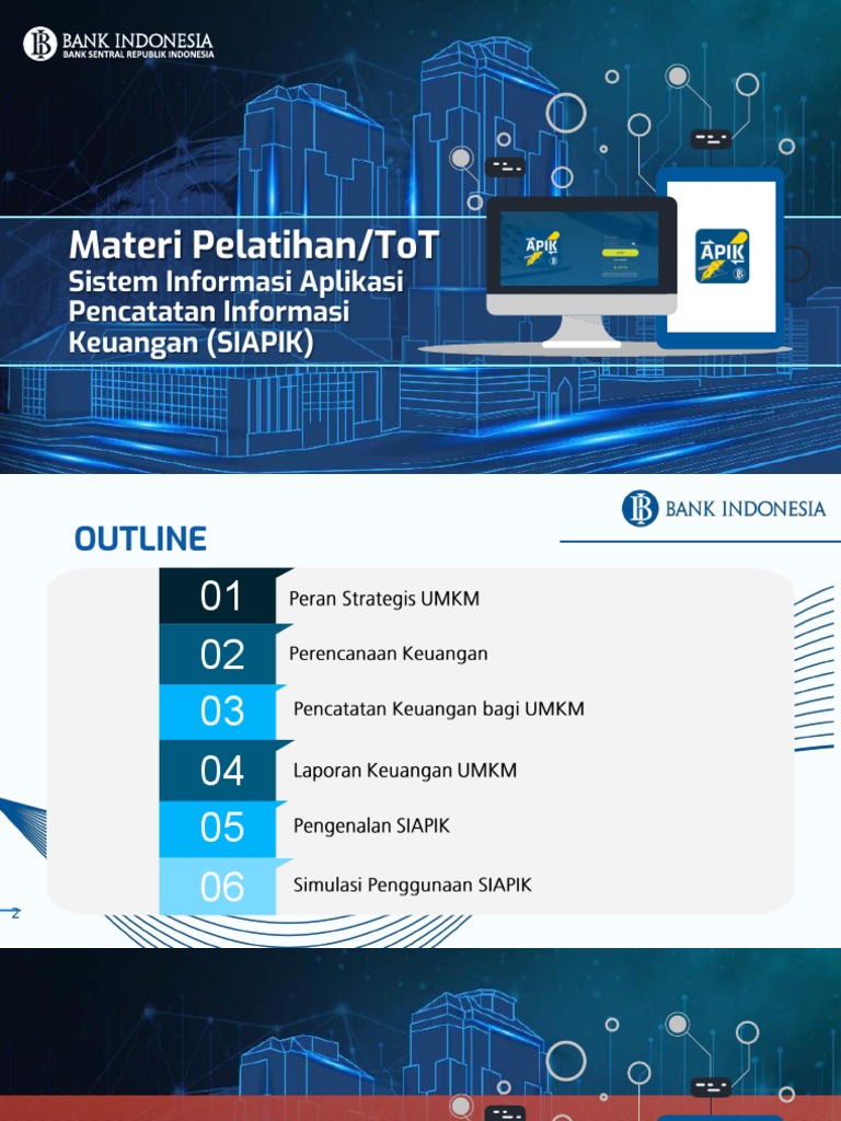 Tayangan Pelatihan SIAPIK | PDF