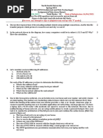 Kuwait University Computer Engineering Department Cpe 356: Computer Networks I Homework # 2 Due ...