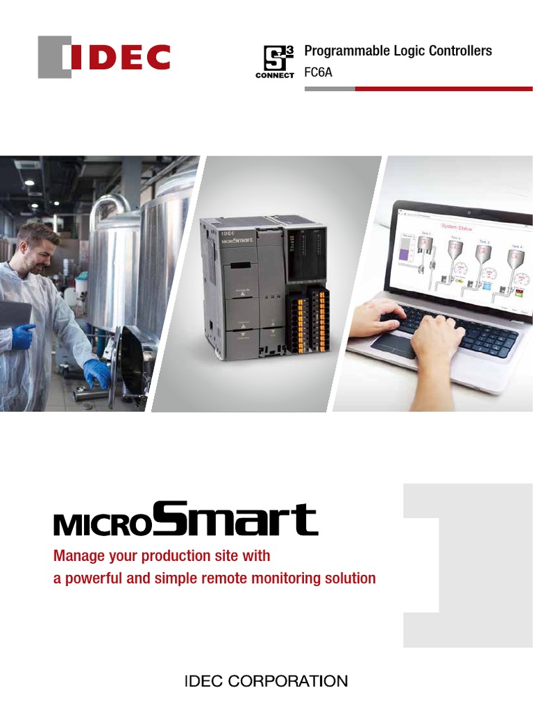 Fc6a Plus (MQTT) | PDF | Programmable Logic Controller | Input/Output