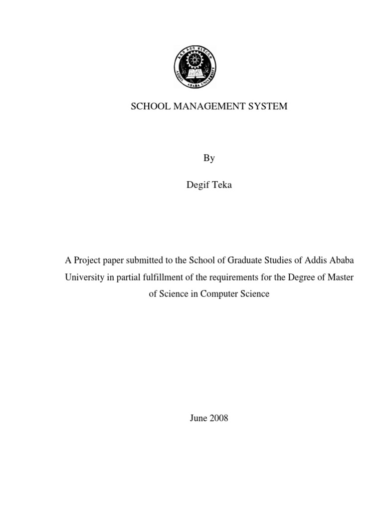 School Management System | PDF | World Wide Web | Internet & Web