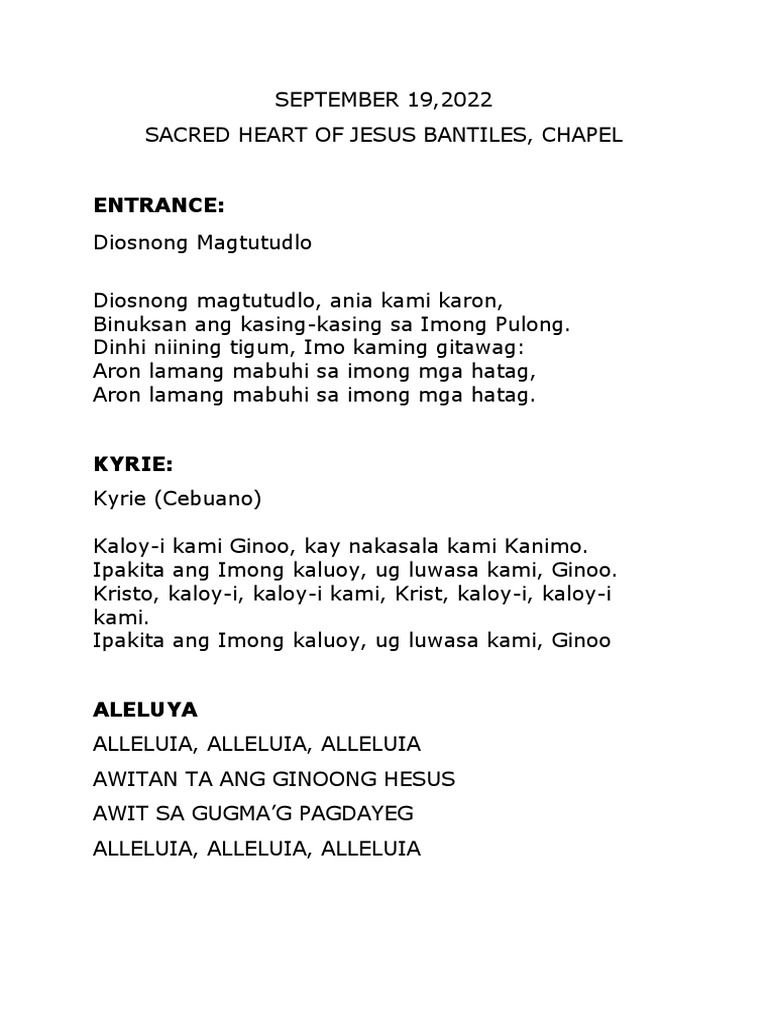 LYRICS | PDF
