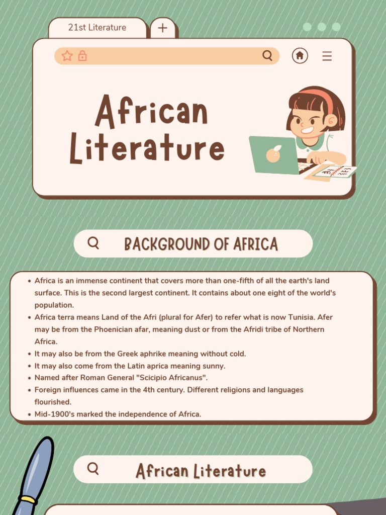 African Literature | PDF