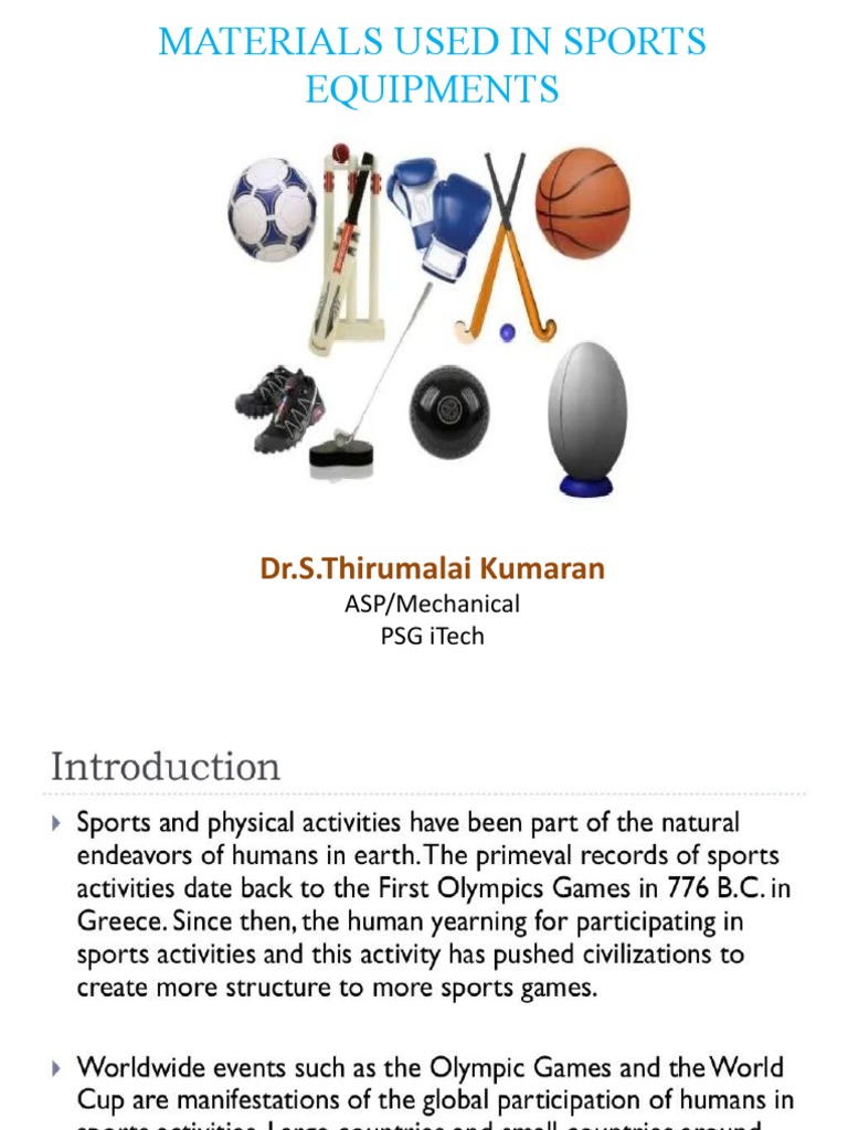 Sports Equipment | PDF