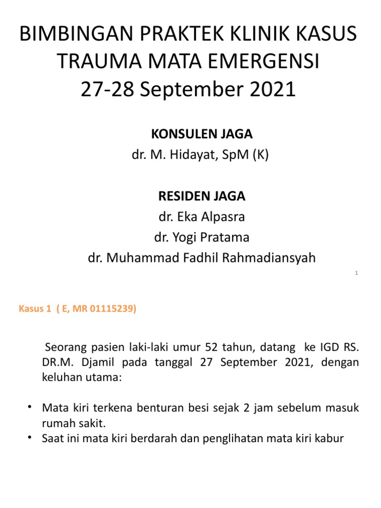 Ruptur Sklera Eka-Yogi-Fadhil Edit 5 | PDF