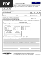 Georgia DDS Vision Report Form | PDF | Optometry | Eye