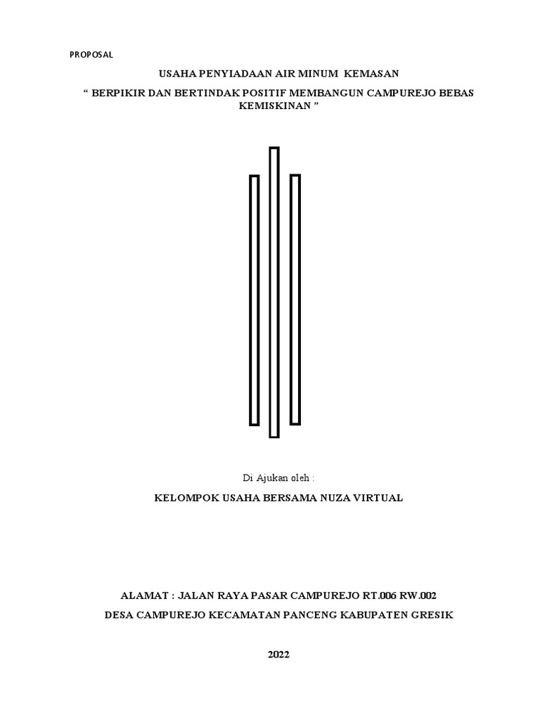 PROPOSAL Umkm | PDF PROPOSAL Umkm | PDF