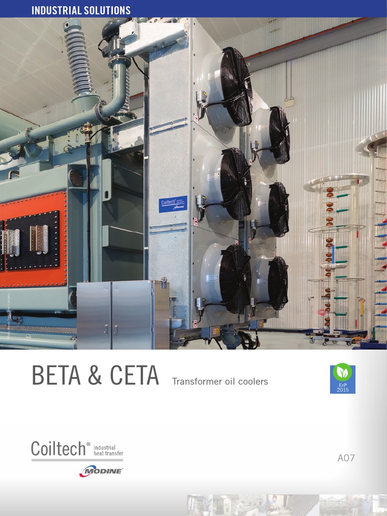 Transformer-oil-cooler-BETA CETA EN A07 | PDF | Pipe (Fluid Conveyance ...