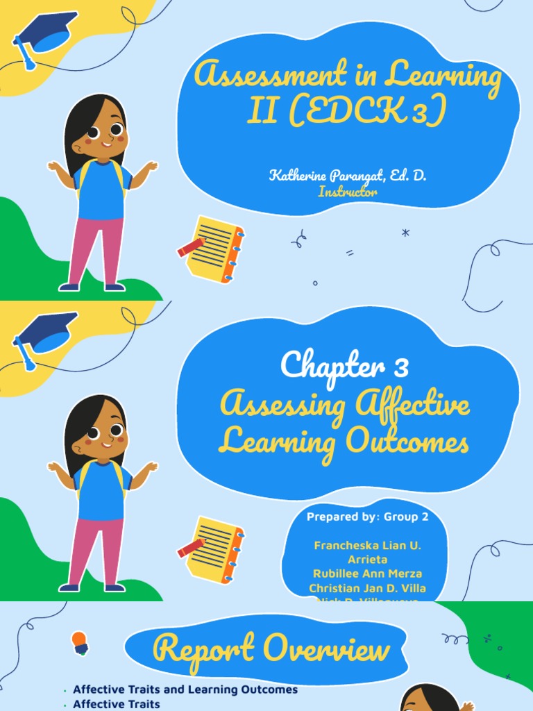 Chapter 3 - Assessing Affective Learning Outcomes | PDF | Teaching ...