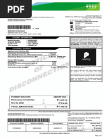 Spectrum Bill 2021 | PDF | Cheque | Fee