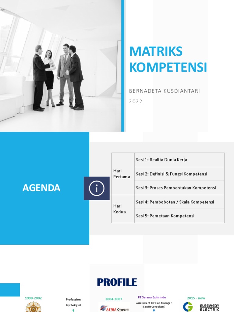 Matriks Kompetensi Bernadeta 2022 | PDF