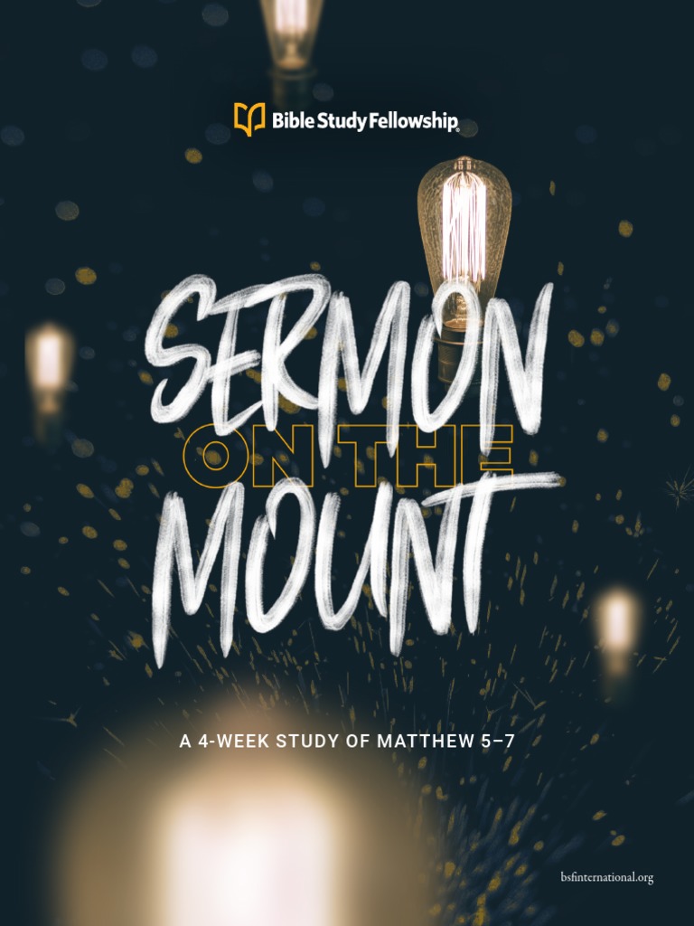 BSF Matthew SermonStudy | PDF | Jesus | Gospel Of Matthew