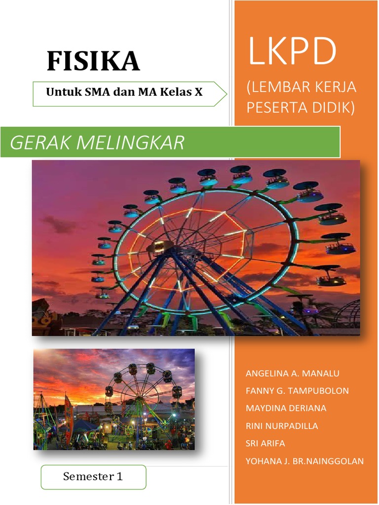 Gerak Melingkar: Analisis Besaran-Besaran pada Gerak Melingkar | PDF