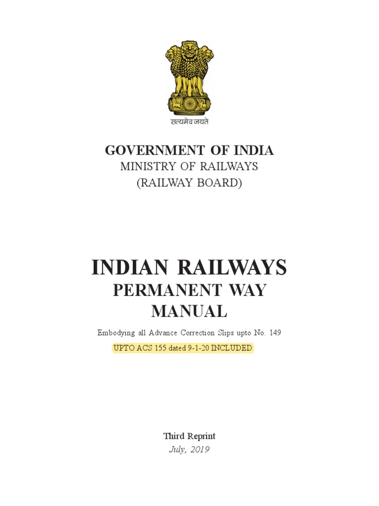 P WAY Manual | PDF | Transport Infrastructure | Land Transport