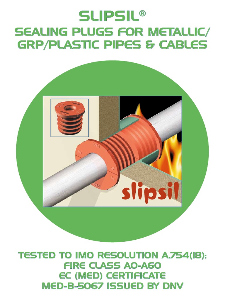 SLIPSIL Catalog Marine March 2010 1 | PDF | Pipe (Fluid Conveyance) | Fires