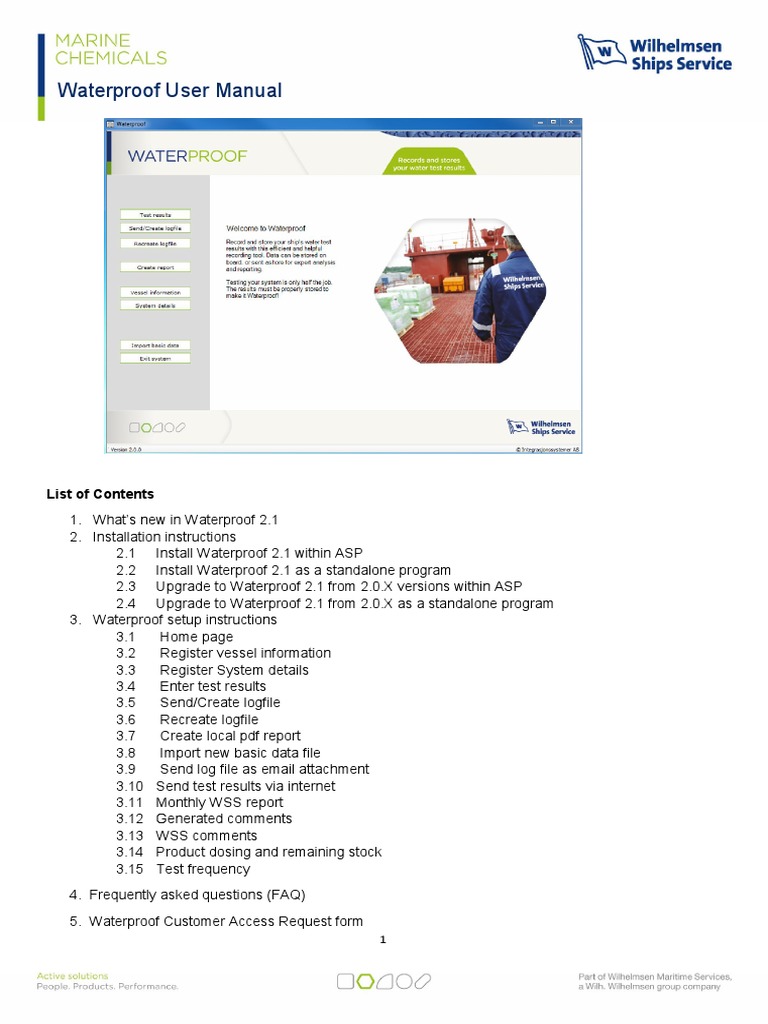 WSS Waterproof Manual | PDF | Computer File | Internet