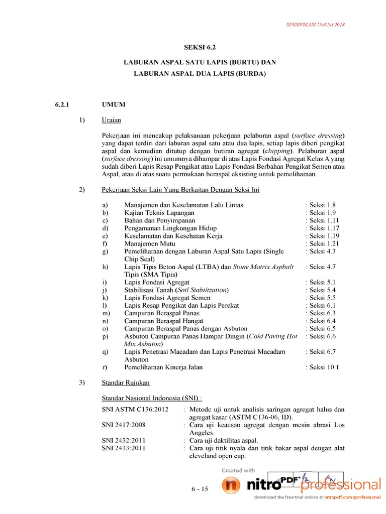 Laburan Aspal BURTU & BURDA | PDF