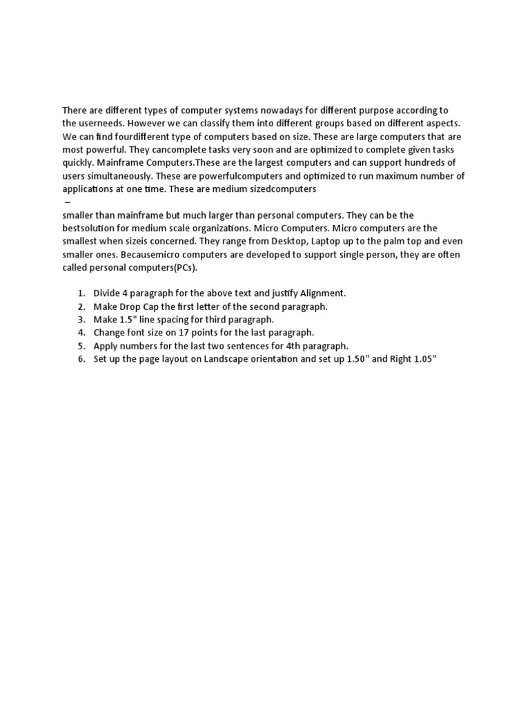 There Are Different Types of | PDF