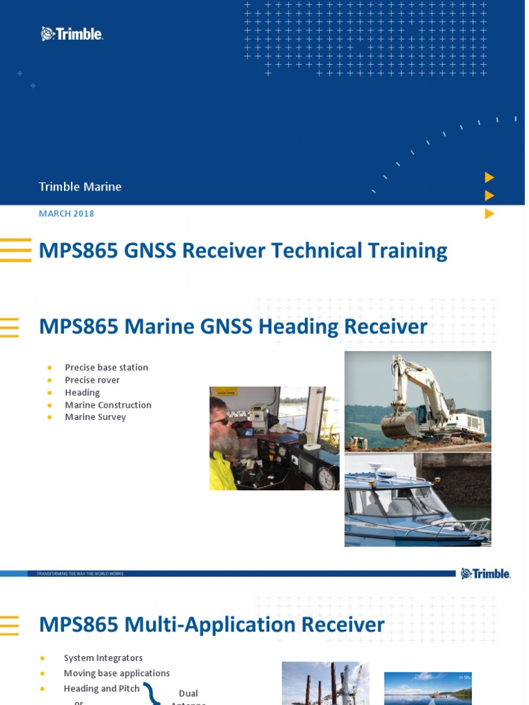 Mps 865 Receiver Technical Training | PDF | Wi Fi | World Wide Web