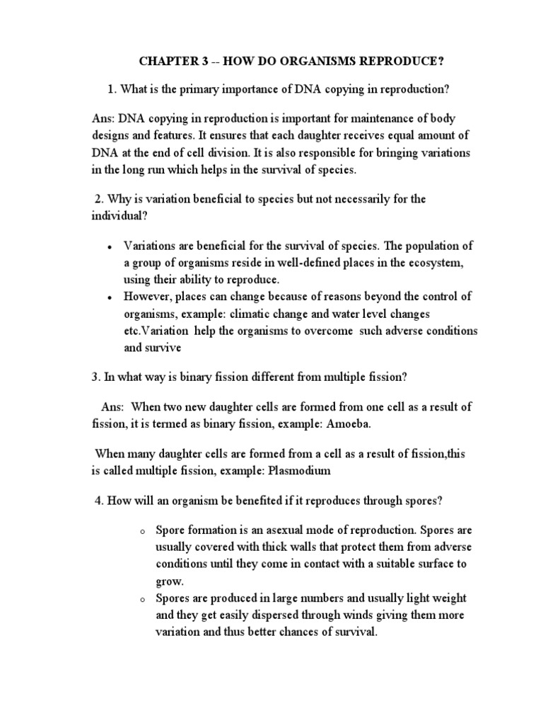 Class10 - Reproduction | PDF