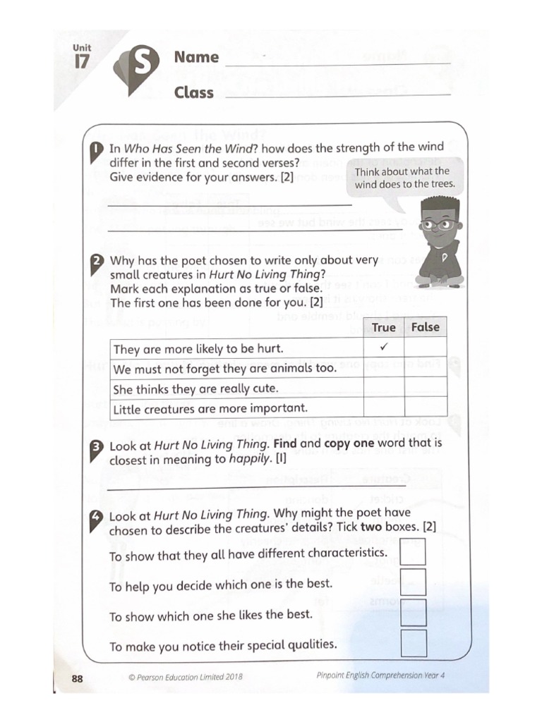(A06) Unit 17 S Sheet | PDF