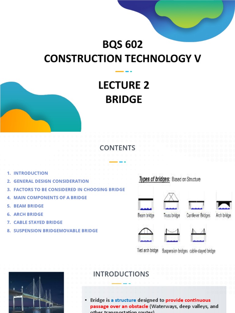Week 4 - Bridge Part 1 | Download Free PDF | Bridge | Beam (Structure)