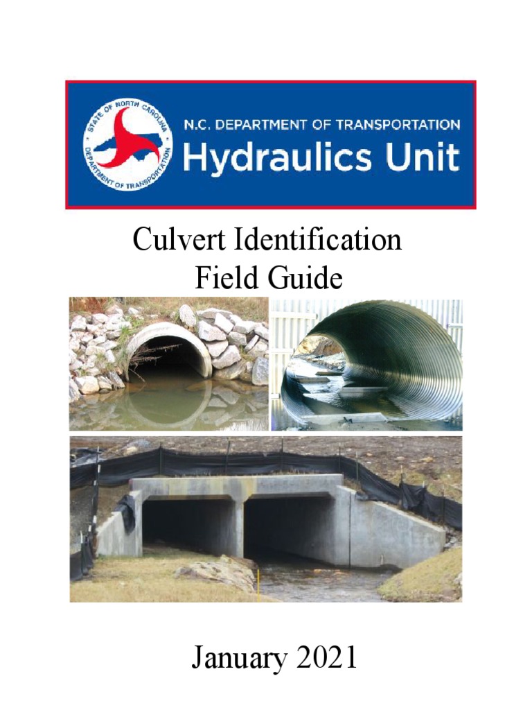 Culvert Identification Field Guide | PDF