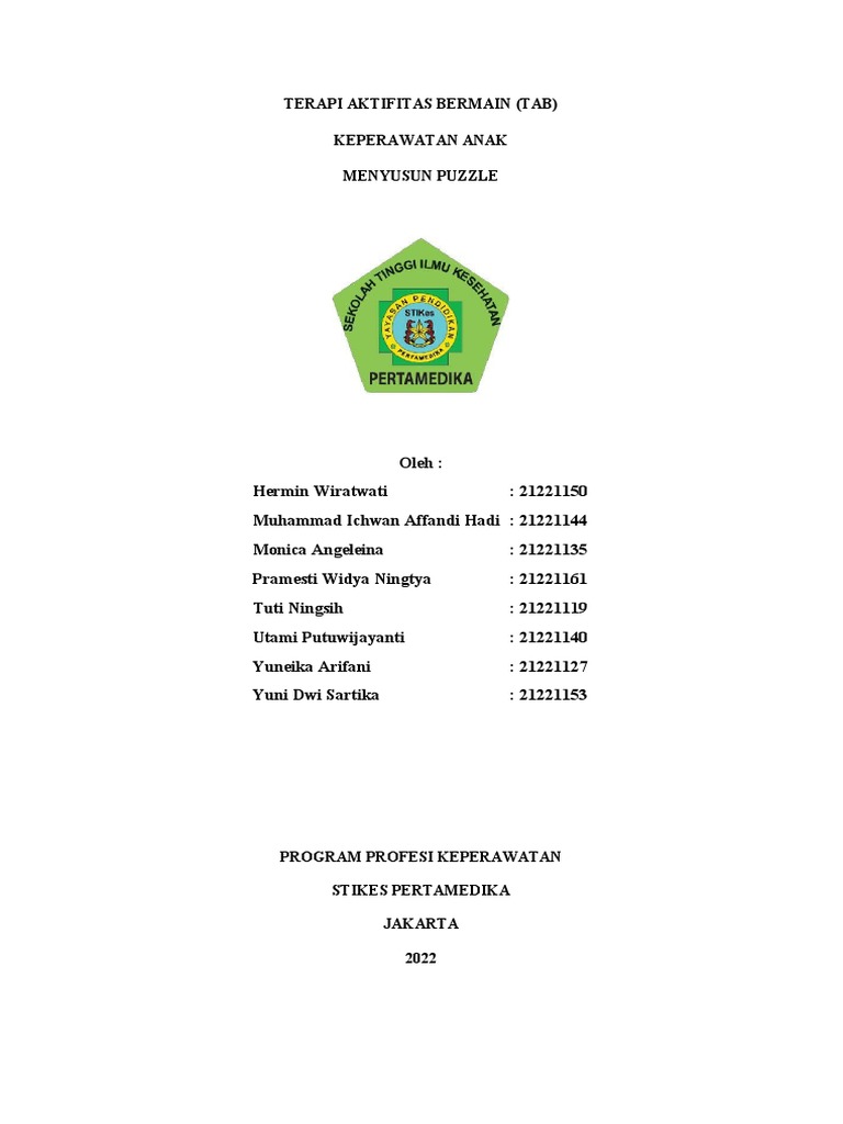 LP Tab Menyusun Puzzle | PDF