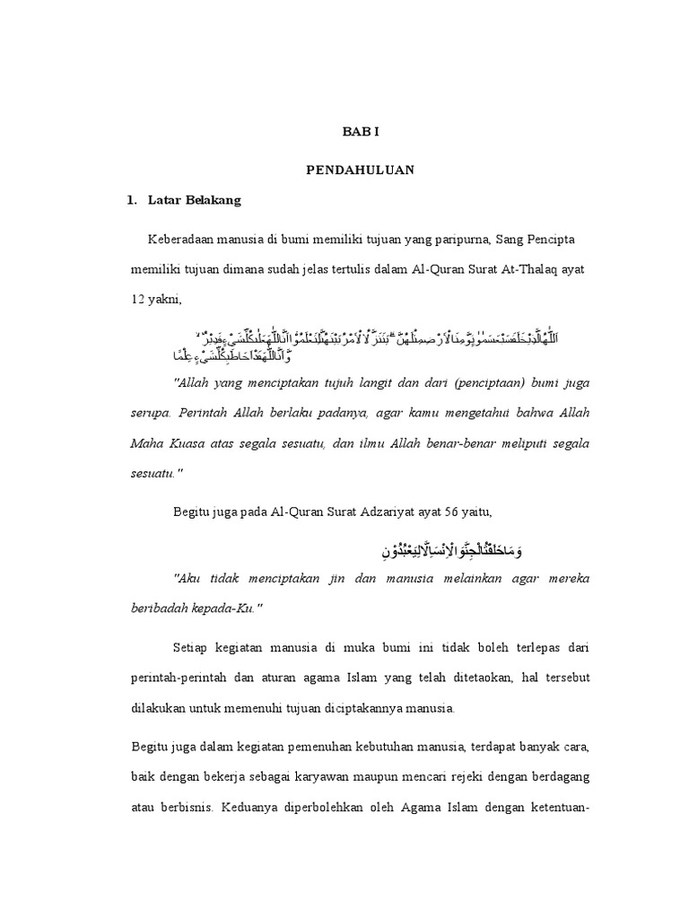 Proposal Jamal | PDF