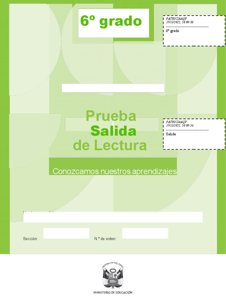 Lectura Sexto | PDF