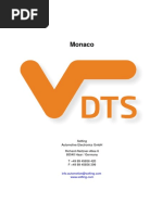 DTS Monaco 8.13 Retrofit Manual | PDF | Vehicles | Car