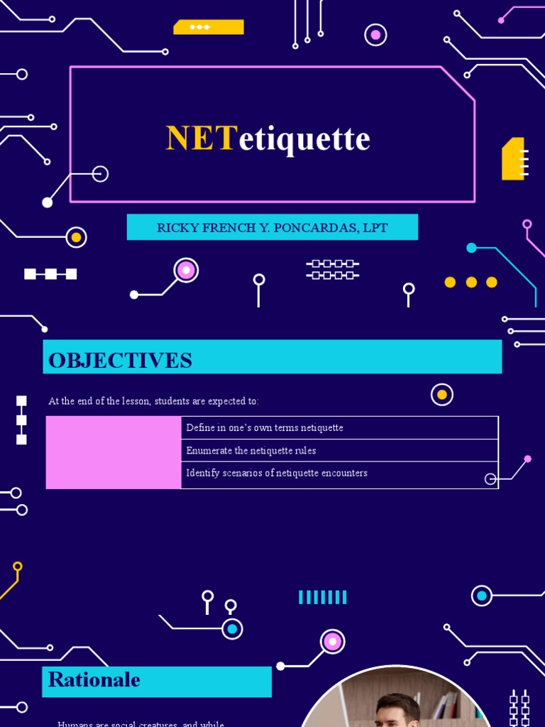Netiquette-1 | PDF | Communication | Human Communication