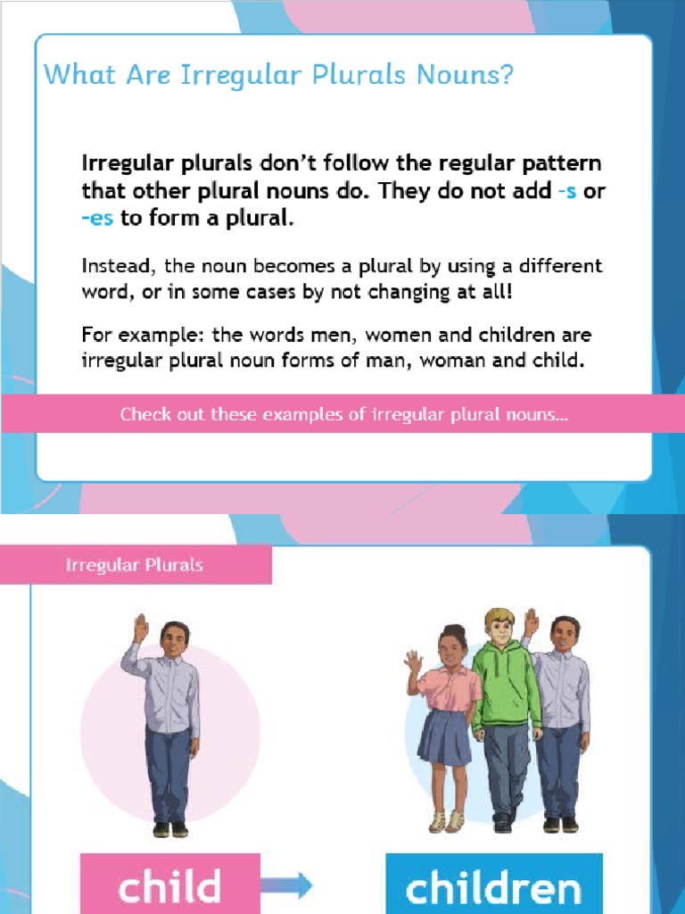 Irregular Plural Nouns Explained | PDF