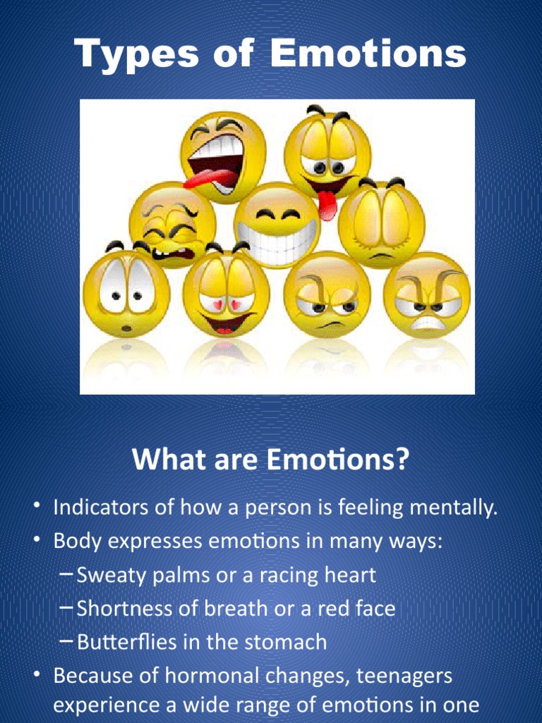 Types of Emotion | PDF