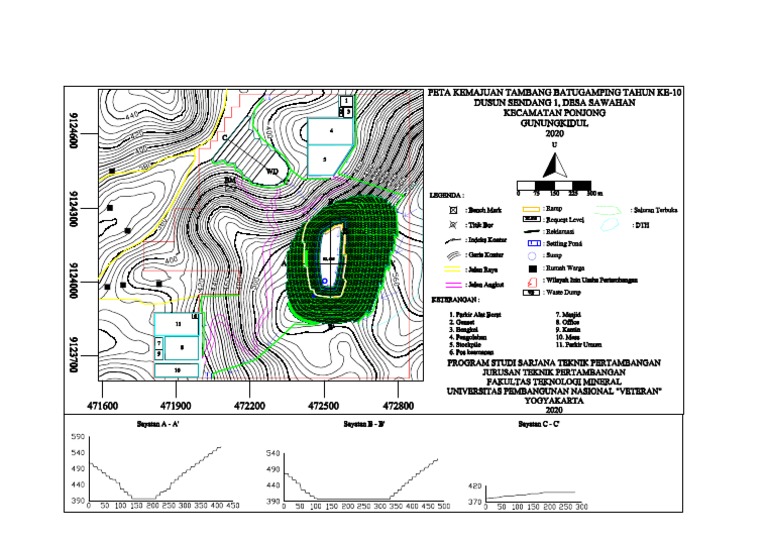 Peta Penyaliran Tambang | PDF