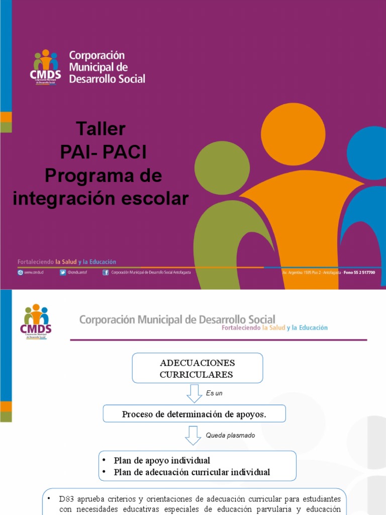 Taller Paci - Pai | PDF | Plan de estudios | Evaluación