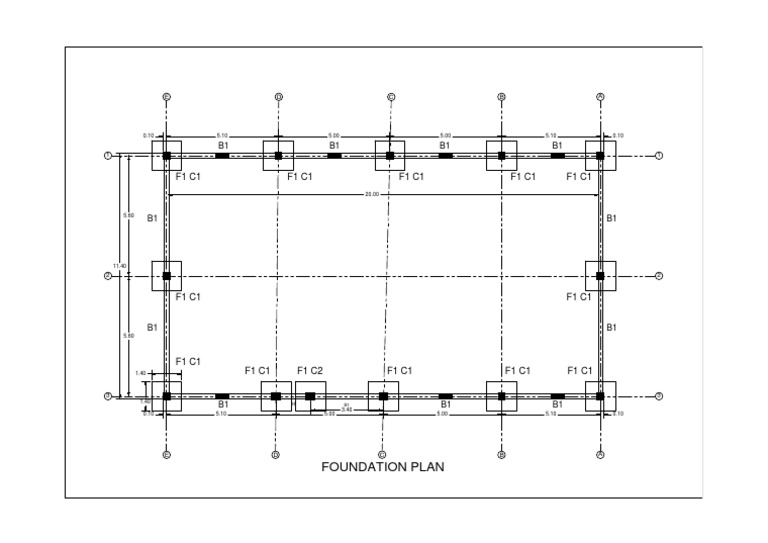 Foundation Plan | PDF