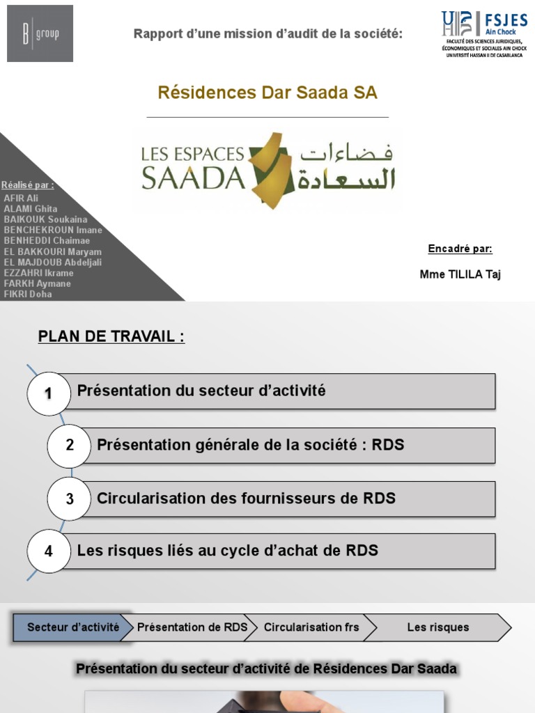 Rapport D'audit | PDF | Commercialisation | Taxe sur la valeur ajoutée