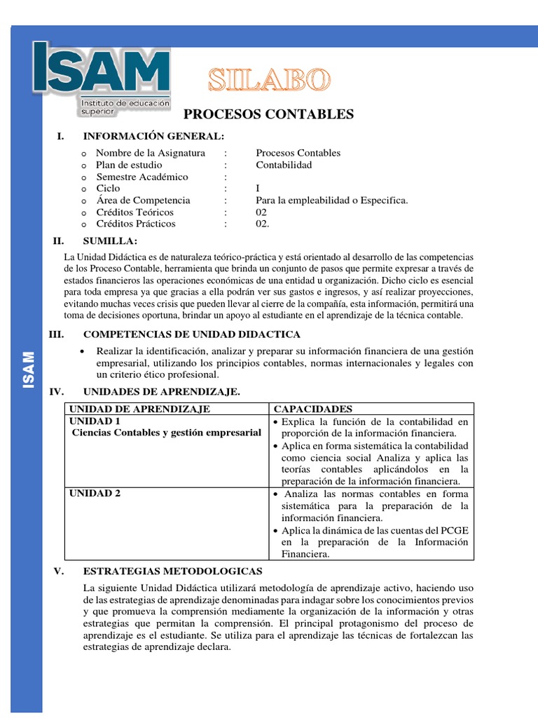 Proceso Contables | PDF